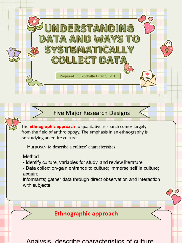 PR1 FINALS L1 Understanding Data and Ways To Systematically Collect Data | PDF | Phenomenology ...