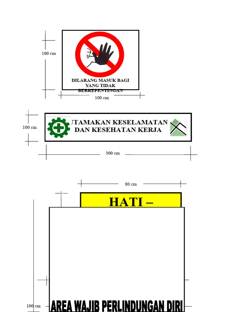 Rambu-Rambu K3 | PDF