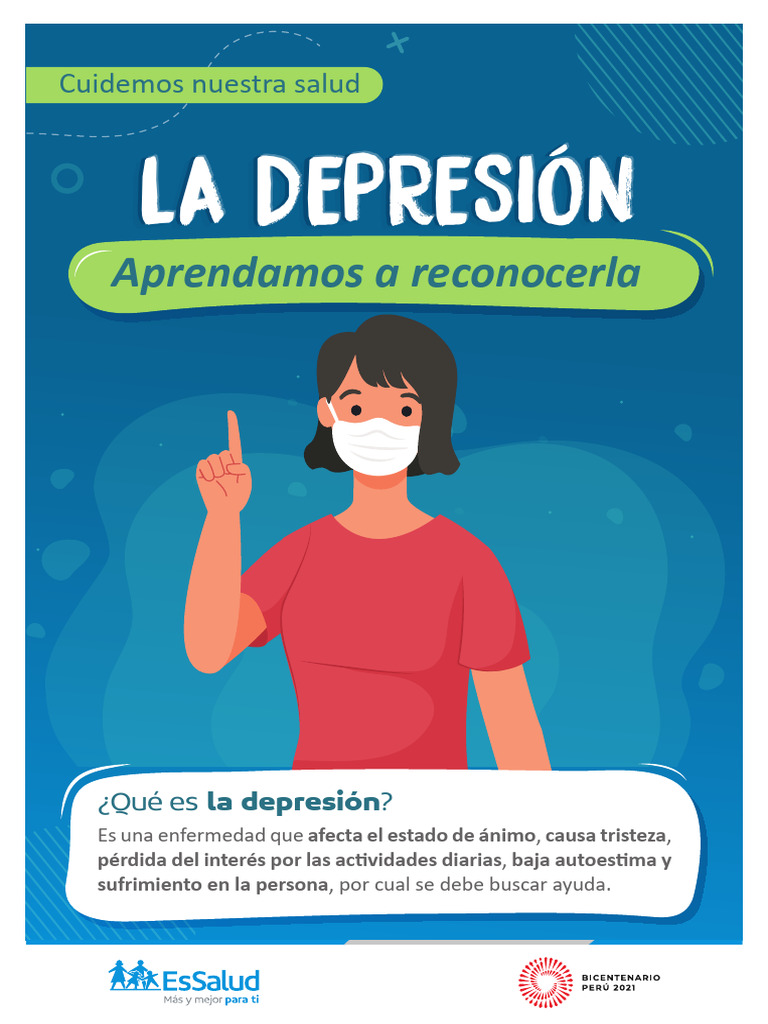 Cartillas A-5 - Salud Mental Depresion, Ansiedad, Alcoholismo | PDF ...