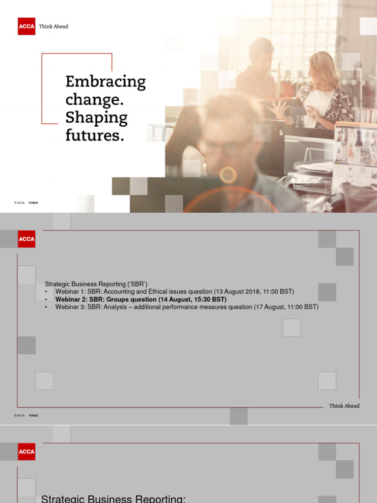 ACCA SBR Group Questions by GM | PDF | Goodwill (Accounting) | Accounting