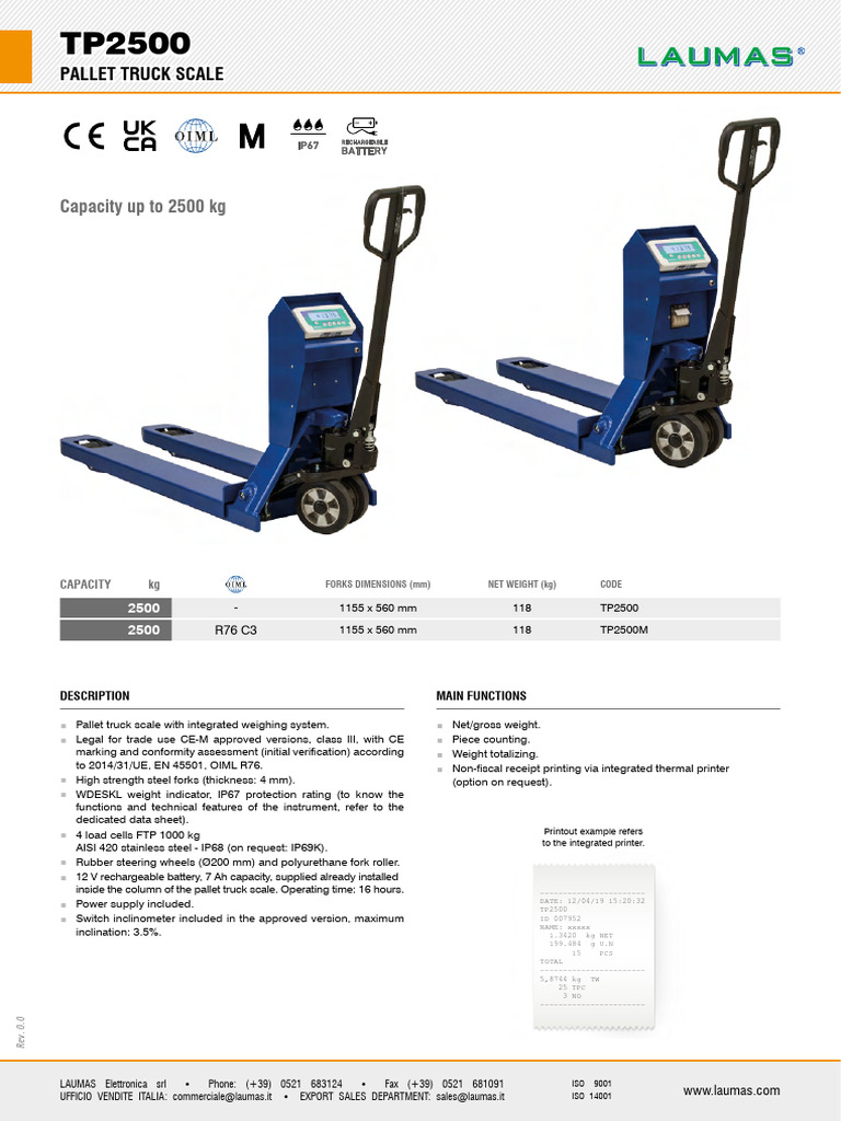 TP2500 en | PDF | Printer (Computing) | Manufactured Goods