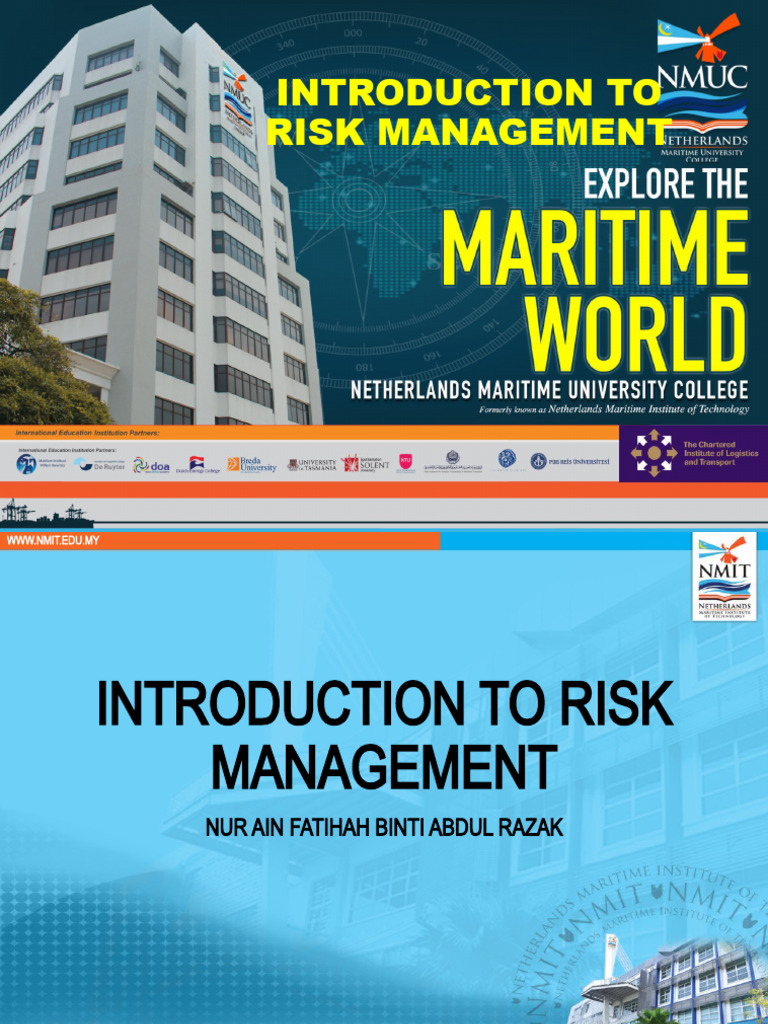 Intro To Risk Management CHP 01 - Jan 2020 | PDF | Occupational Safety ...