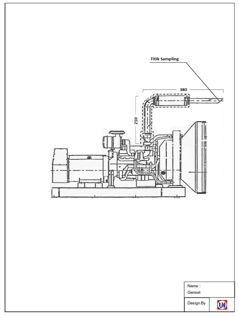 Genset Design and Sampling Points | PDF