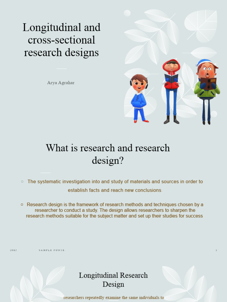 Longitudinal vs Cross-Sectional Research | PDF | Causality | Knowledge ...