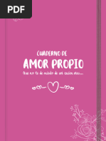 Cuaderno Amor Propio - 3 | PDF | Amor | Autoestima