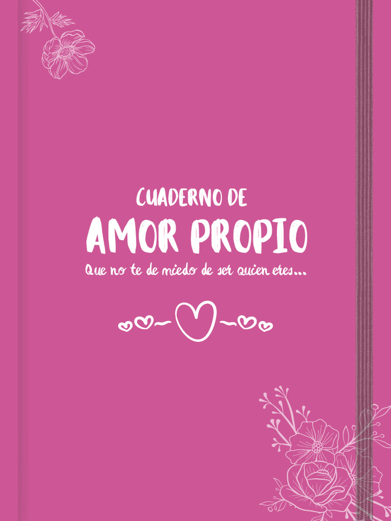 Cuaderno de Amor Propio 2024 | PDF | Amor | Autoestima