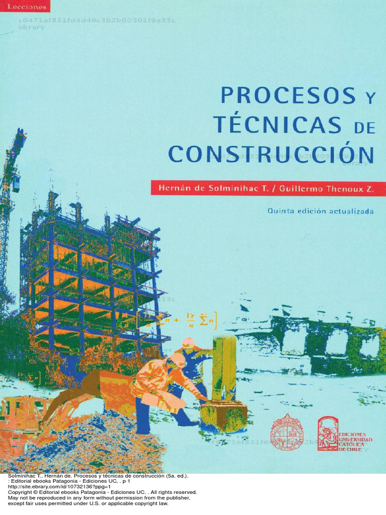 Procesos y Tecnicas de Construccion | PDF | Fair Use | All Rights Reserved