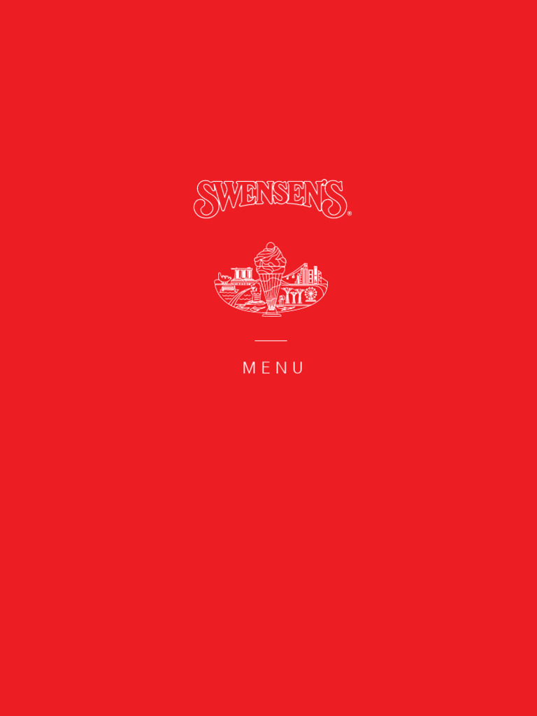 Swensens Menu | PDF | Hamburgers | French Fries
