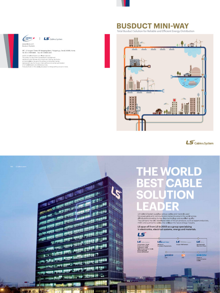 LS Cable Datacenter | PDF | Electrical Equipment | Electrical Components