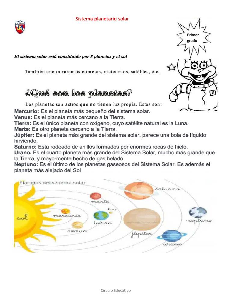 06 Cuaderno de Eclipse Solar | PDF | Sistema solar | Planetas