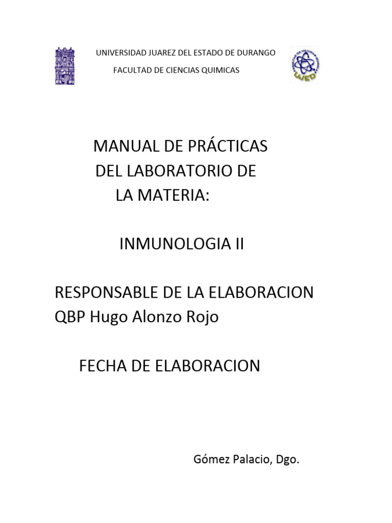 MANUAL DE PRACTICAS INMUNO II | PDF | Linfocitos | Sistema inmune