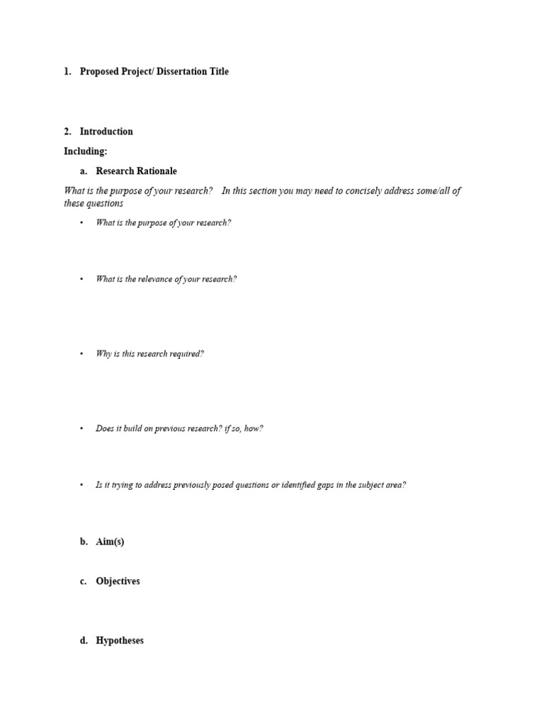 Proposed Project - Exercise 1 | PDF