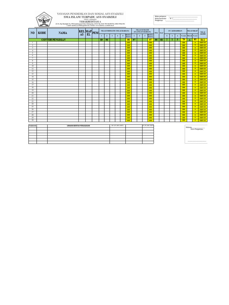 DKN - Peminatan Geografi - Xi - PTS Genap 2024 | PDF
