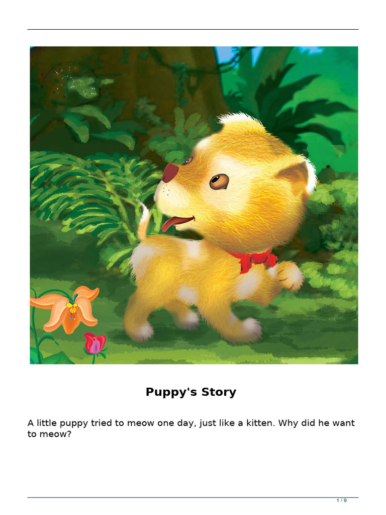 Puppy's Story | PDF