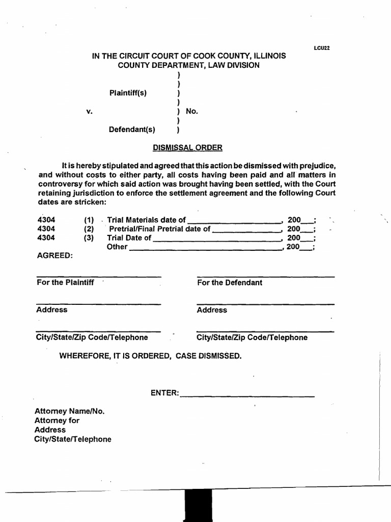 Egan - Dismissal Order | PDF