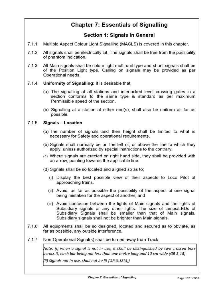 7-Essential of Signalling | PDF | Transport Safety | Transport