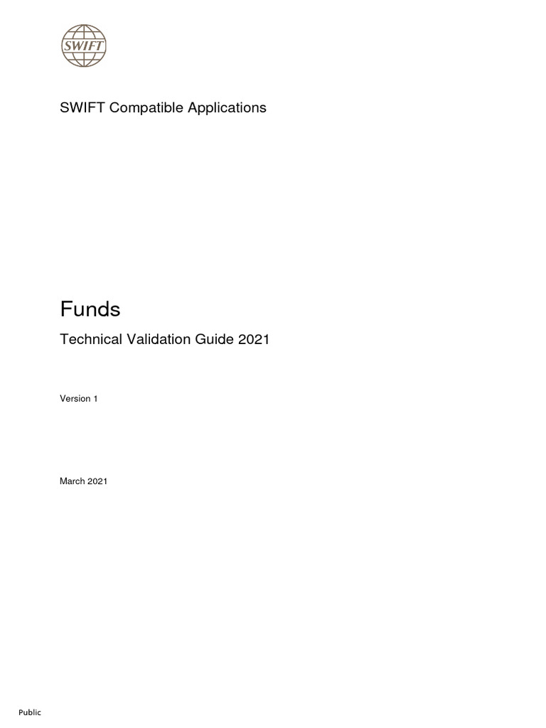 SWIFT Compatible Application Funds TVG 2021 | PDF | Microsoft Excel | Xml