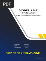 Contoh Cover Modul Ajar | PDF