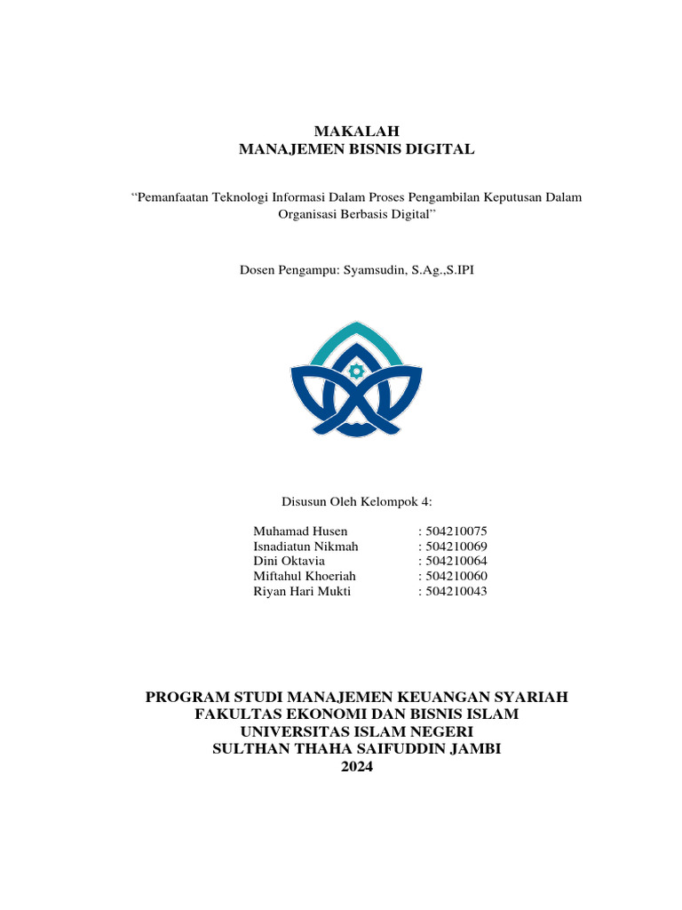 Kel.4 Makalah MBD | PDF