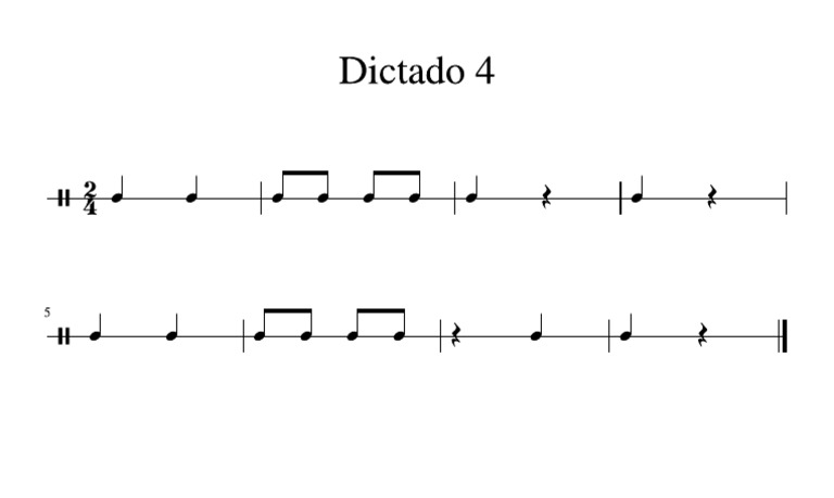 Solución Dictado 4 1º EB | PDF