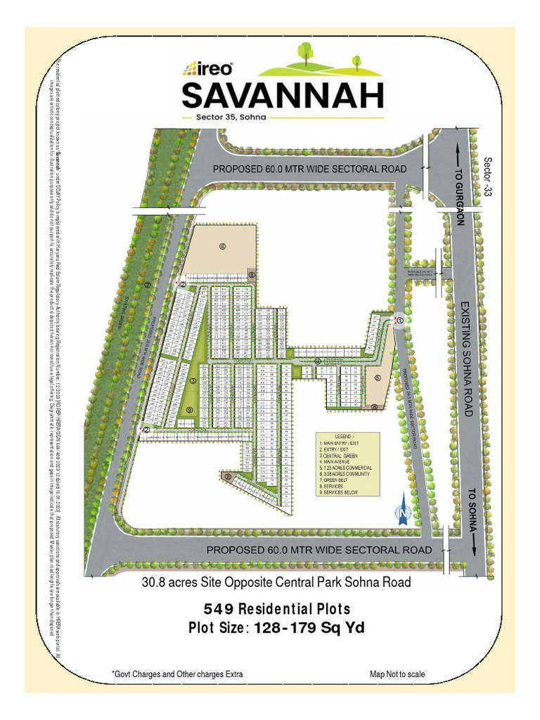Savannah Site Plan | PDF