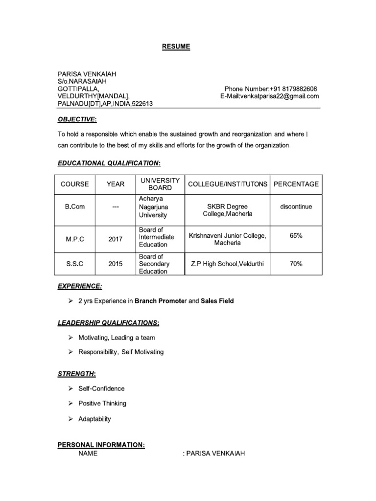 Venkat Resume | PDF