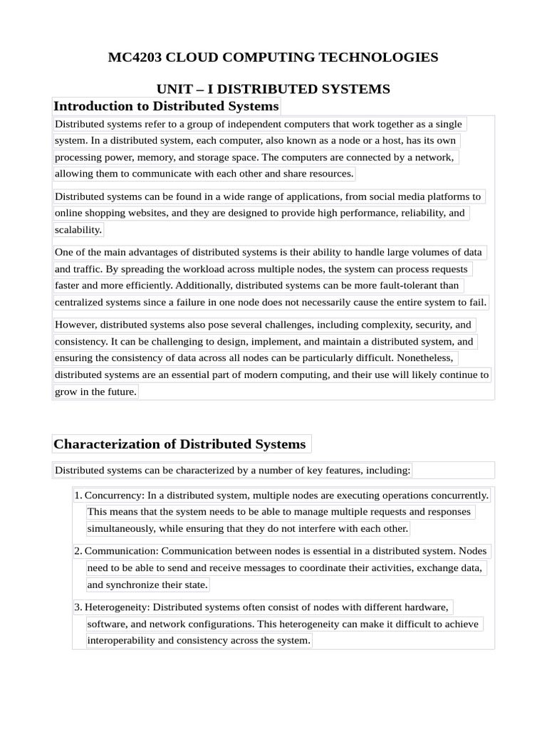 Distributed Systems in Cloud Computing | PDF | Cloud Computing | Platform As A Service