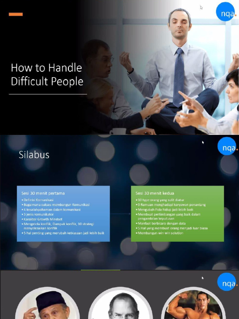 Mengatasi Difficult People | PDF