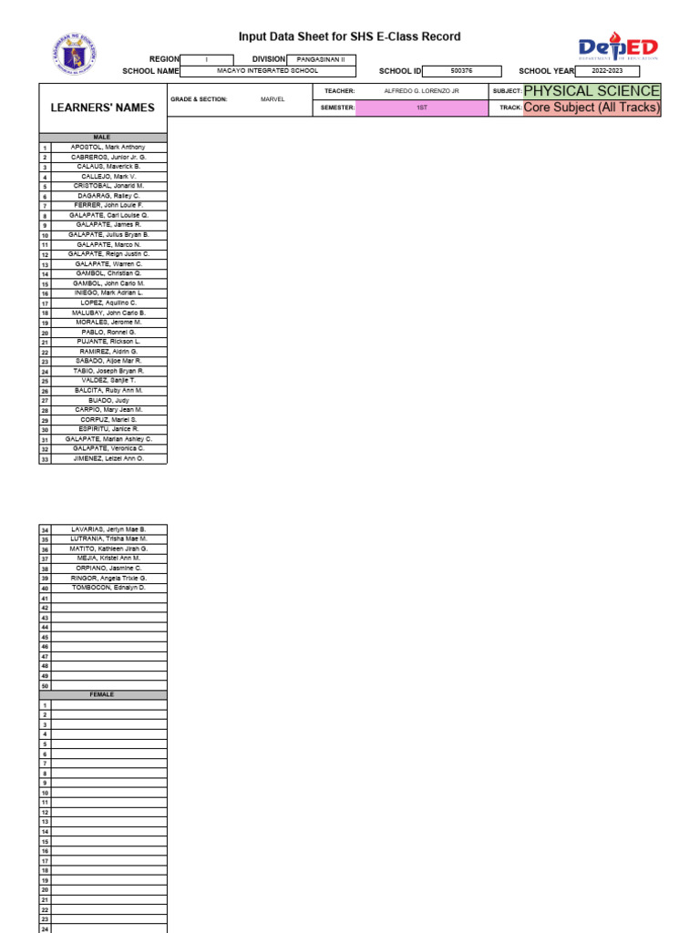PHYSICAL SCIENCE 12 Final | PDF