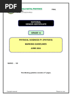 PHYSICAL SCIENCES GR 12 MARCH 2025__MEMO _FINAL | PDF | Force ...