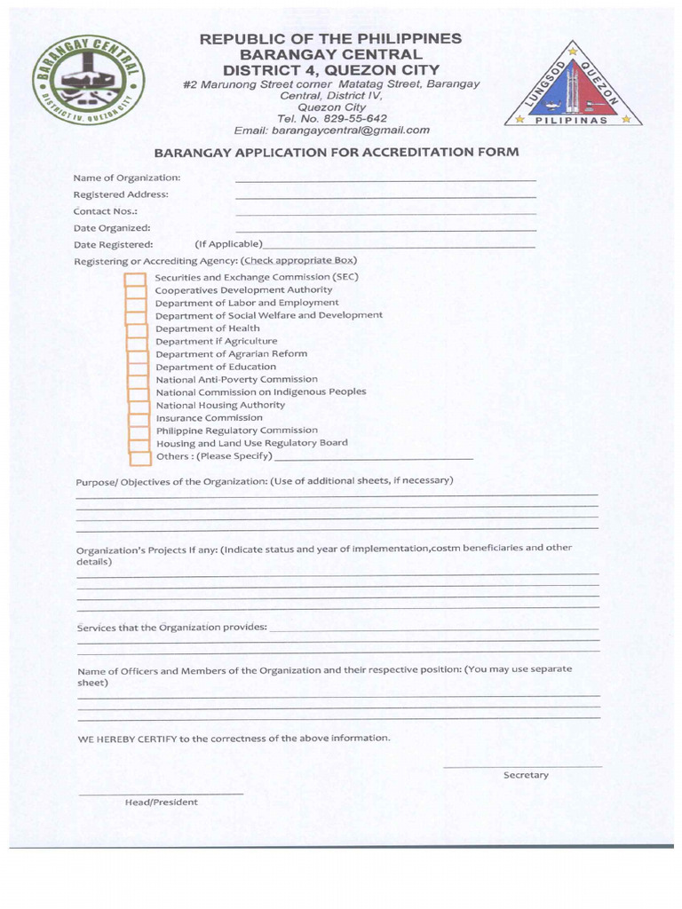 BARANGAY-APPLICATION | PDF