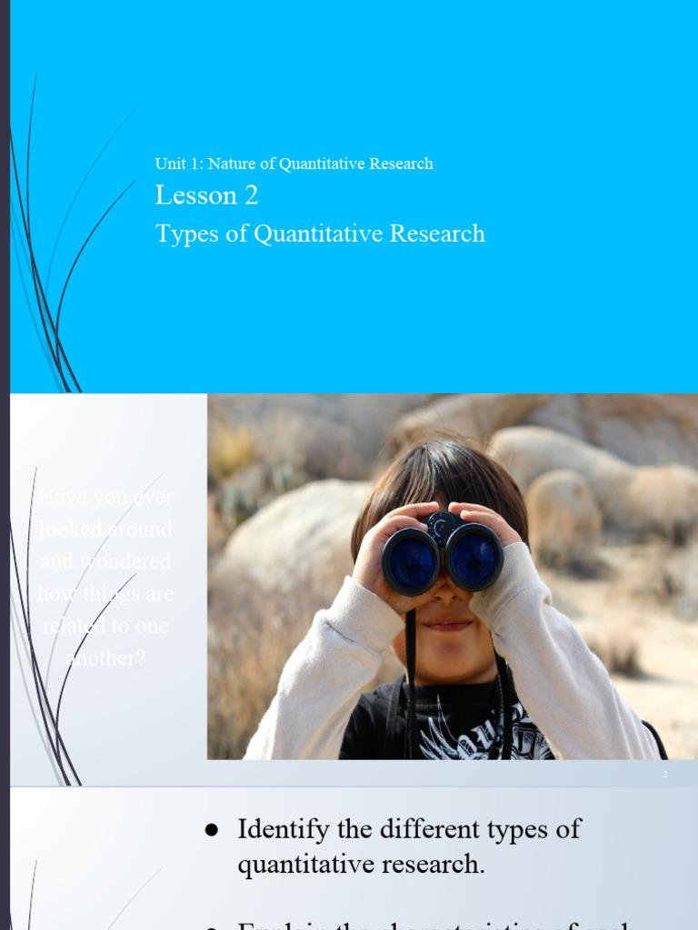 Types of Quantitative Research Explained | PDF | Survey Methodology ...