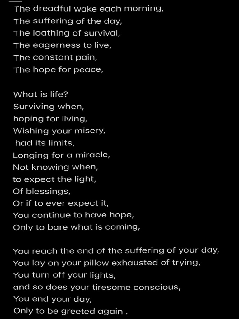 Life Poem PDF | PDF