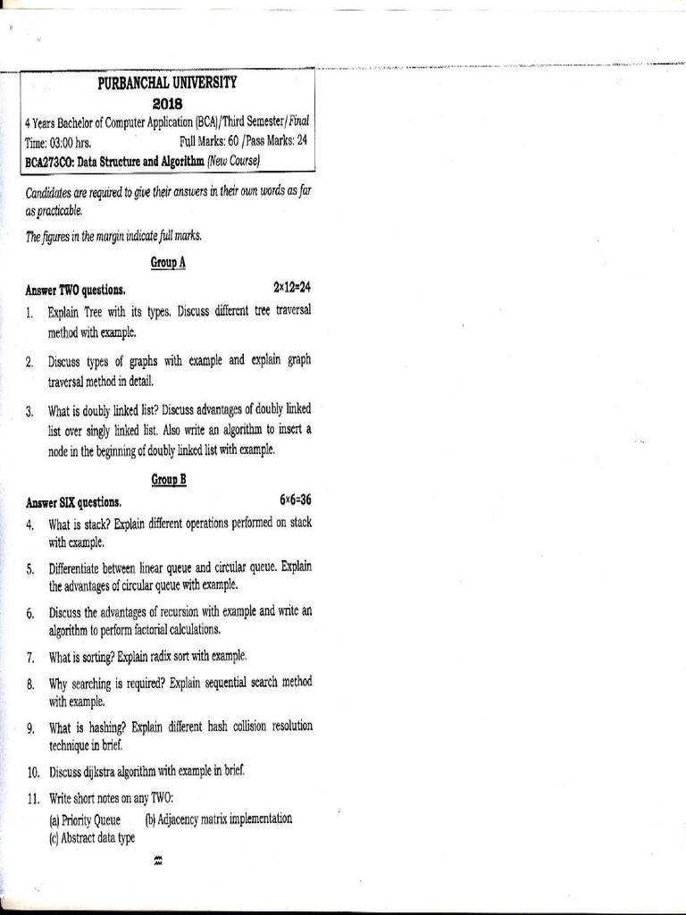 PU 2018 _ BCA III | PDF