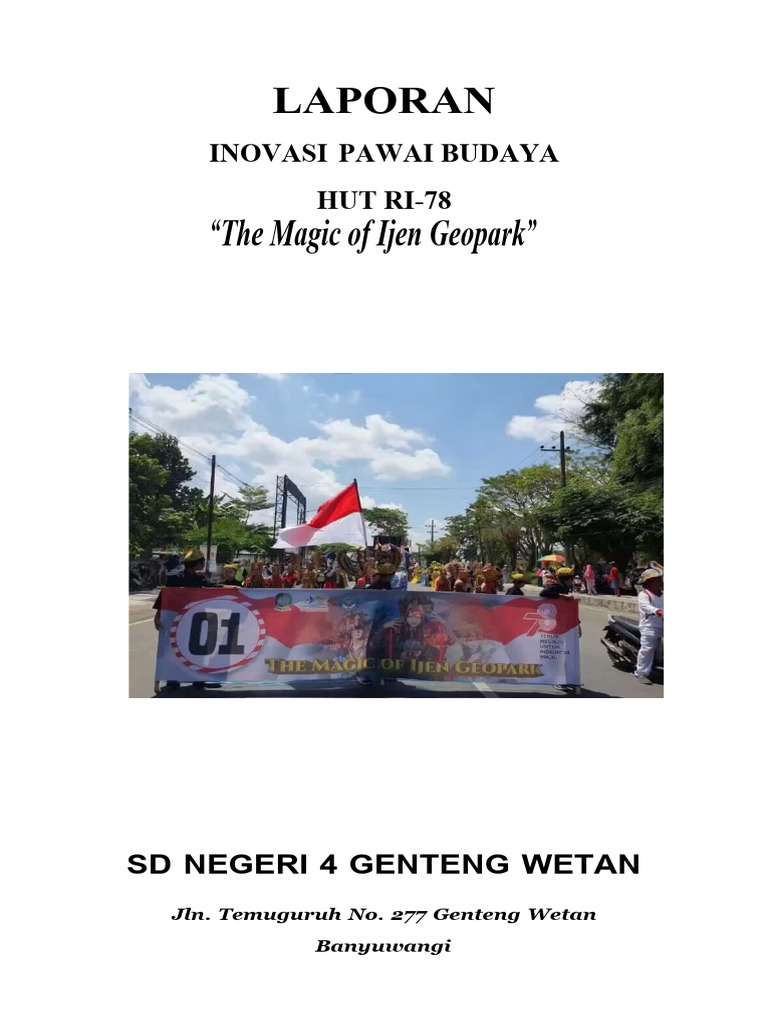 Pawai Budaya HUT RI-78 di Banyuwangi | PDF