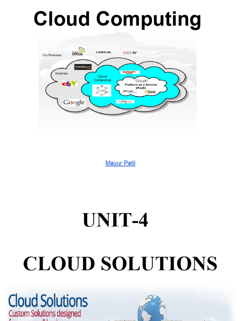 chap4 | PDF | Cloud Computing | Business Process Management