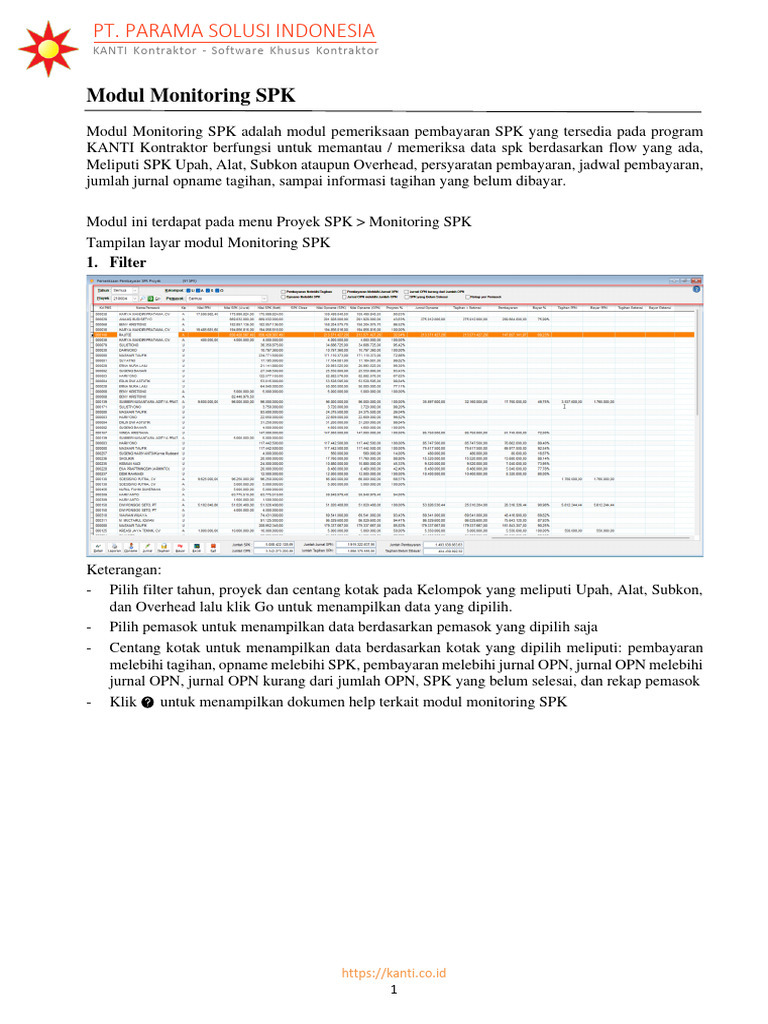 Pemeriksaan Pembayaran SPK | PDF