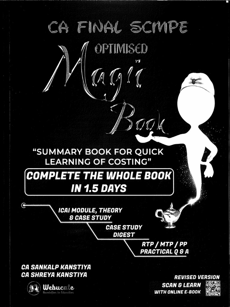SCPM Magic Book For SPOM | PDF