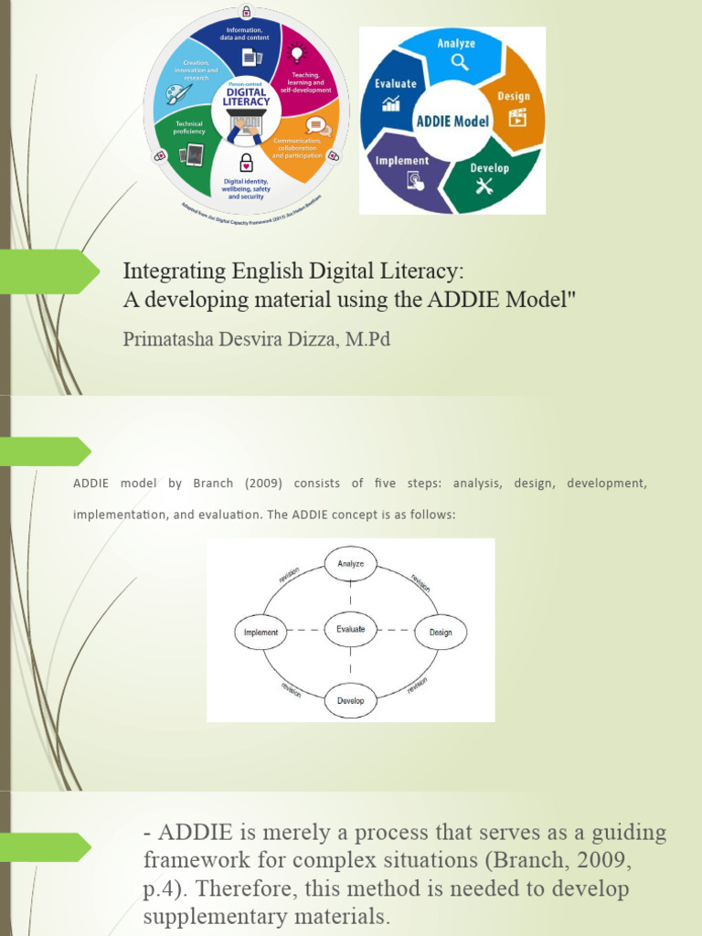 Addie Model | PDF | Learning | Evaluation