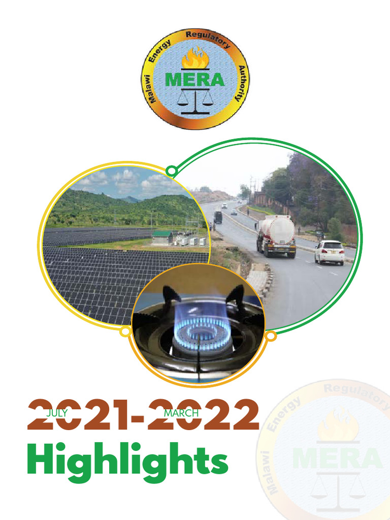 MERA Jul 2021-Mar 2022 Highlights | PDF | Electrical Grid | Diesel Fuel
