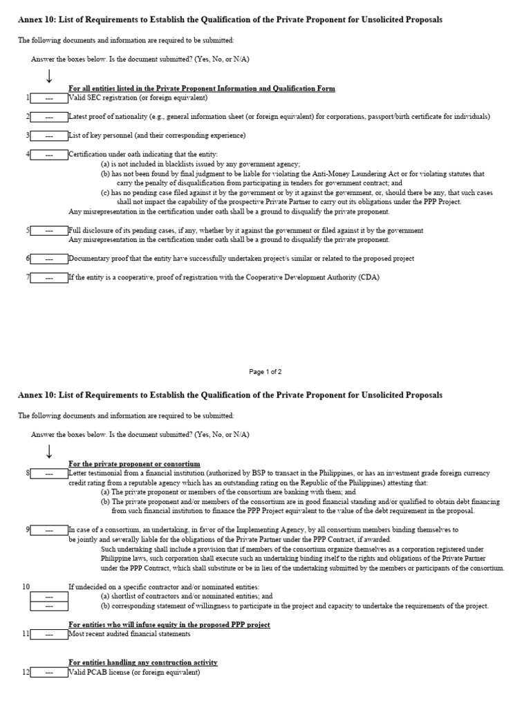 Annex 10 NEDA Board ICC Guidelines 2024Apr25 | PDF | Public–Private ...