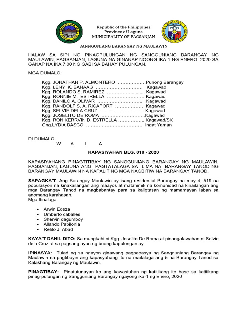 Appointment Barangay Electrician | PDF