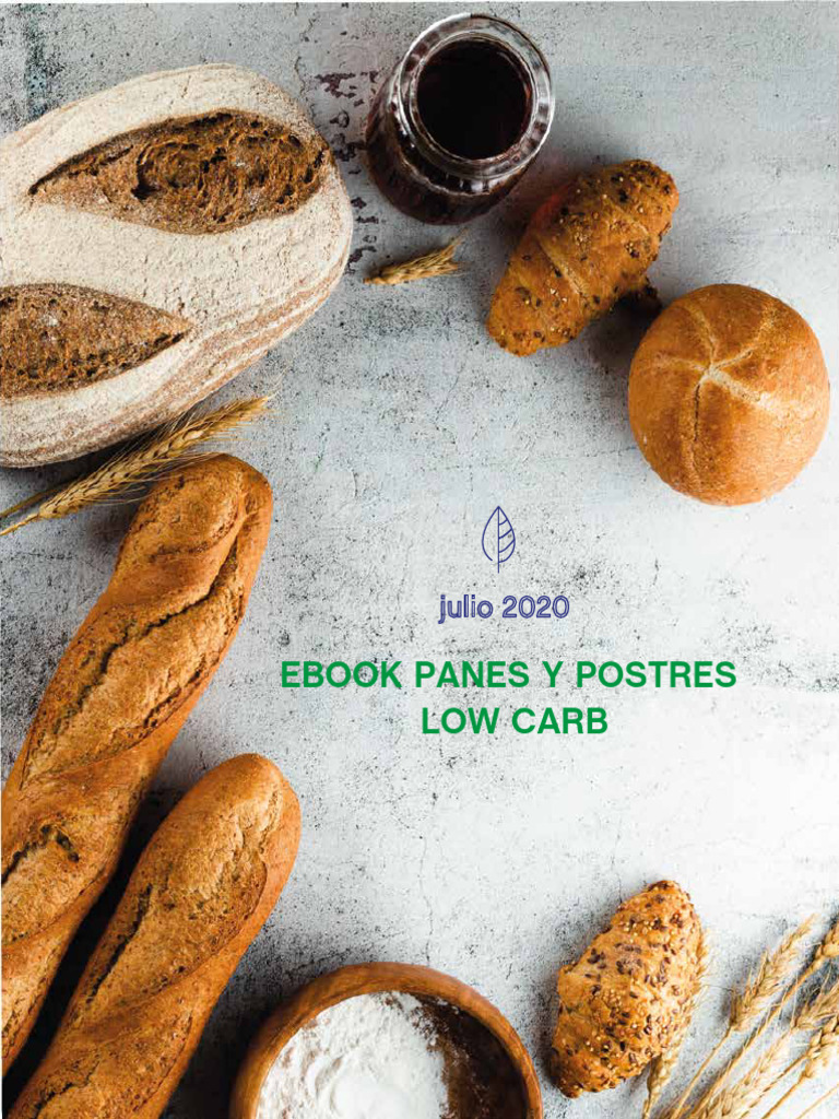 Recetas Low Carb: Panes y Postres | PDF | Panes | Chocolate