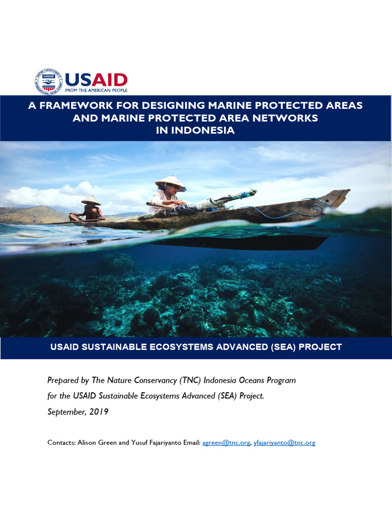 Framework For Designing MPAs and MPA Networks in Indonesia | PDF ...