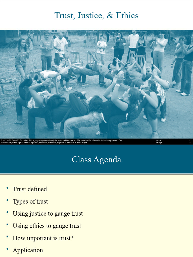 Trust Jusice Ethics | PDF | Morality | Behavioural Sciences