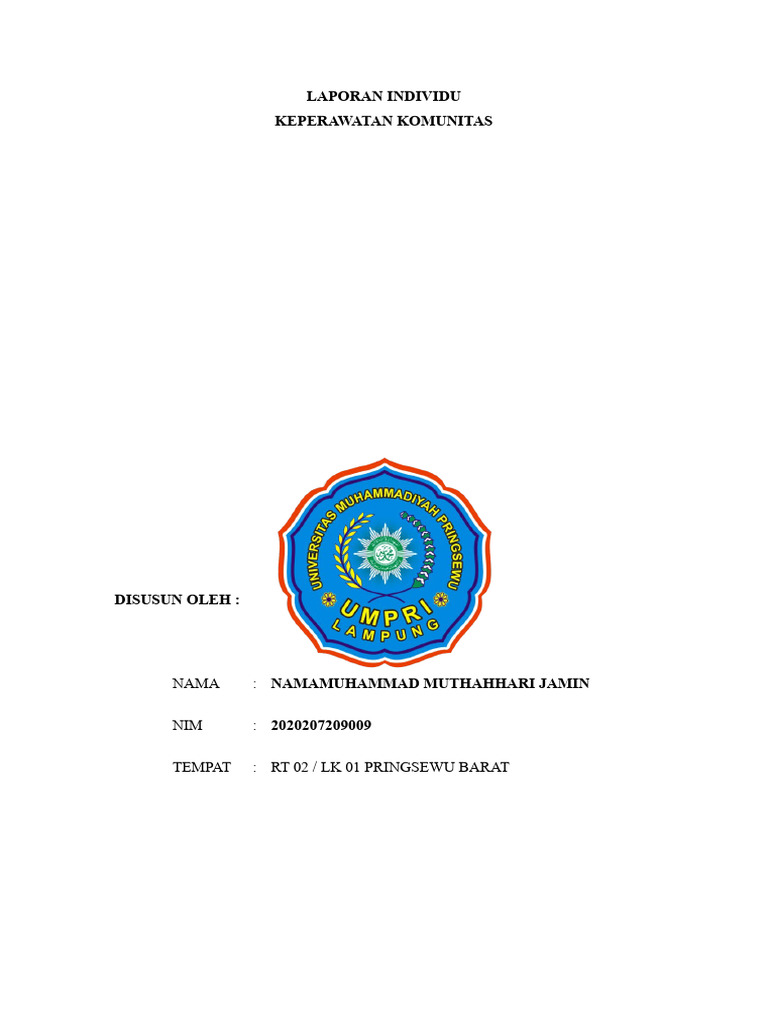 LP Kep - Komunitas-M.Muthahhari Jamin | PDF