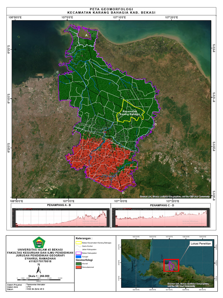 Peta Geomorfologi fix | PDF
