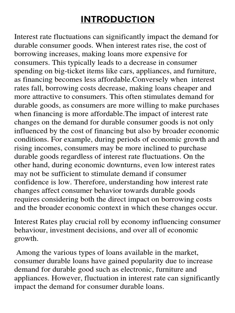 Document | PDF | Interest | Interest Rates