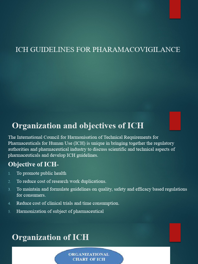 ICH Guidelines for Pharmacovigilance | PDF | Pharmacovigilance ...