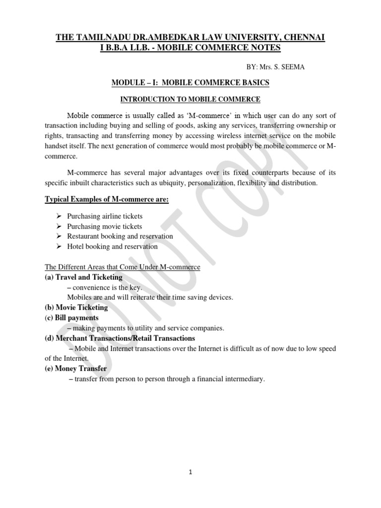 MC Unit 1 | PDF | Mobile App | Target Audience